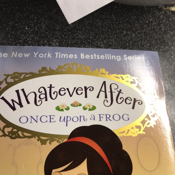 Scholastic | Other | Whatever After Once Upon A Frog Sarah Mlynowski ...
